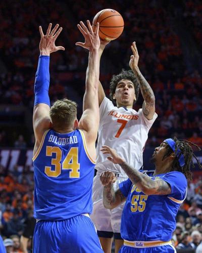 Illinois uses Jakucionis' 24 points to help blunt UCLA comeback bid in ...