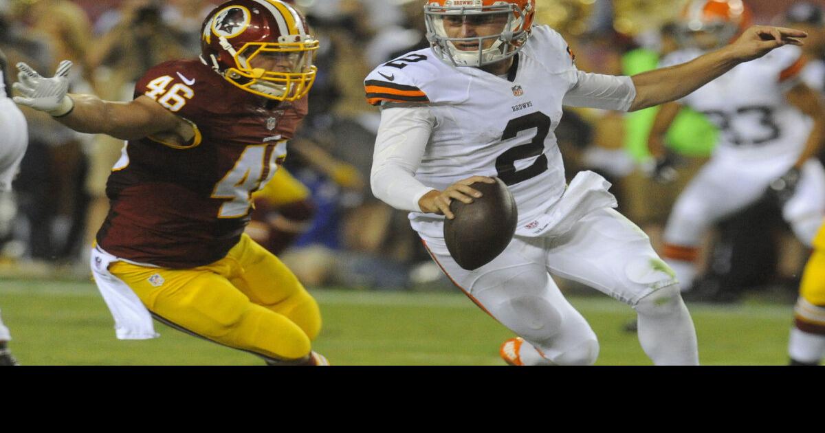NFL: Johnny Manziel flips off Washington in pre-season flop