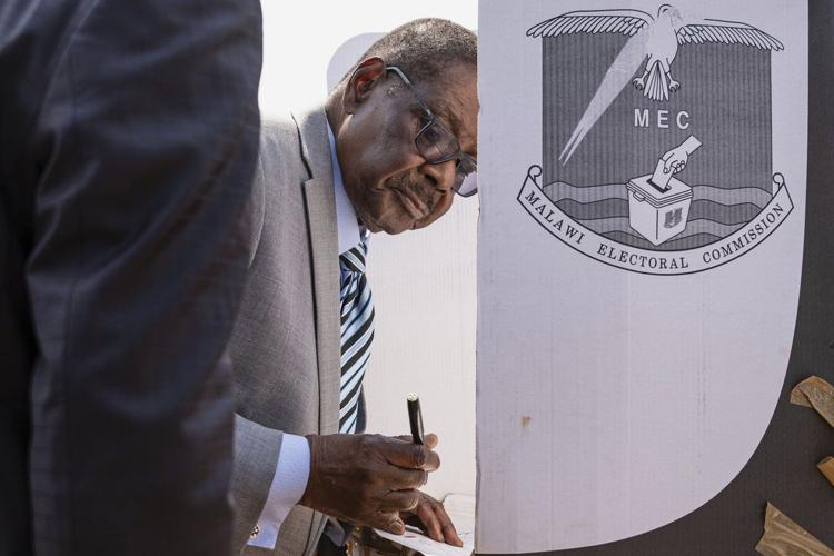Former Malawi President Peter Mutharika has a strong lead in partial ...