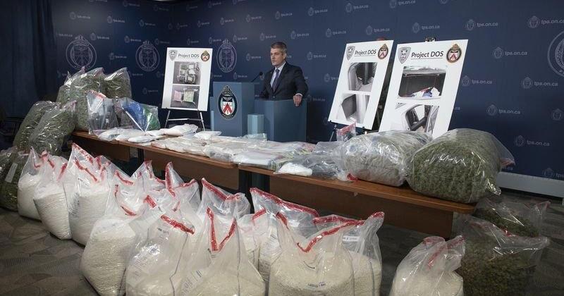Toronto police seize $17 million in drugs in ‘Project Dos’