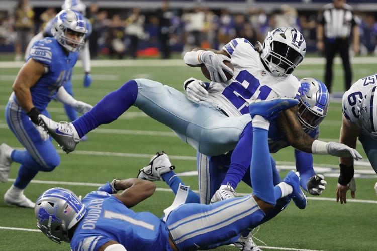 Cowboys lean on defense in Prescott’s return, top Lions 24-6