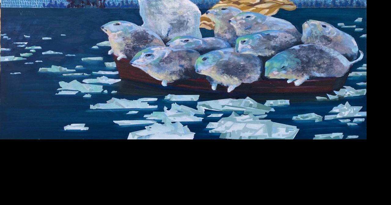 Canadian college artist causes stir with anti-Trump painting