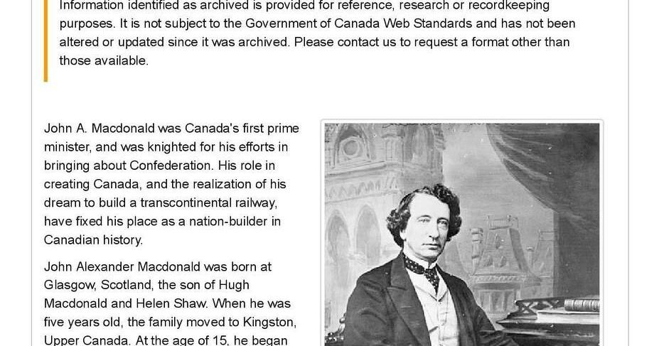 Racist policies reflected in new John A. Macdonald biography