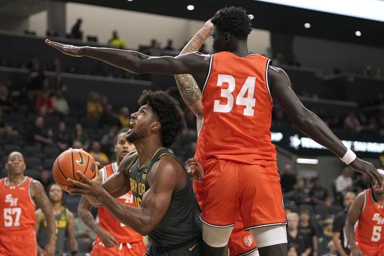 No. 12 Baylor has 7 players in double figures in 104-67 win over Sam ...