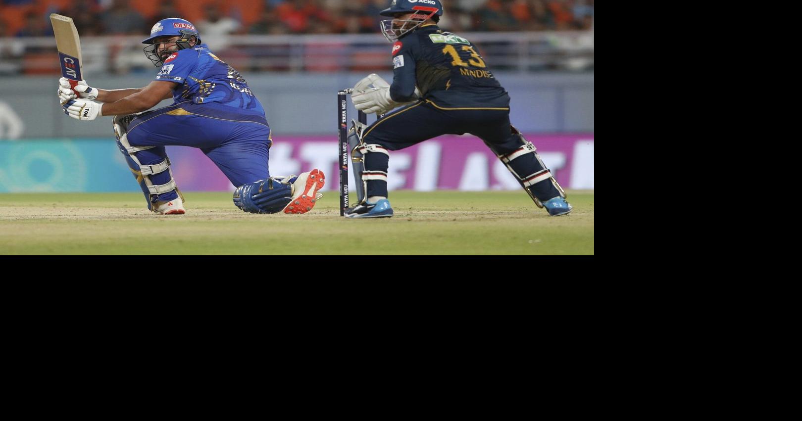 Mumbai Indians advance in IPL playoffs and knock out Gujarat Titans