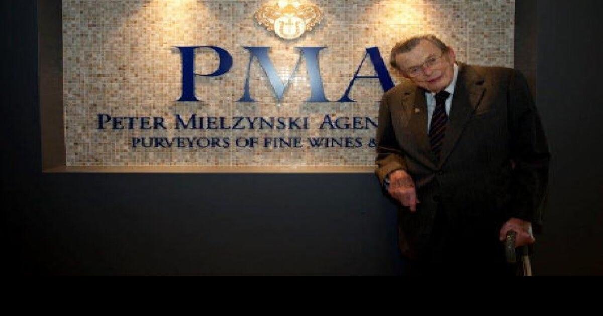Obituary: Peter Mielzynski, promoter of liquor who brought his own ...