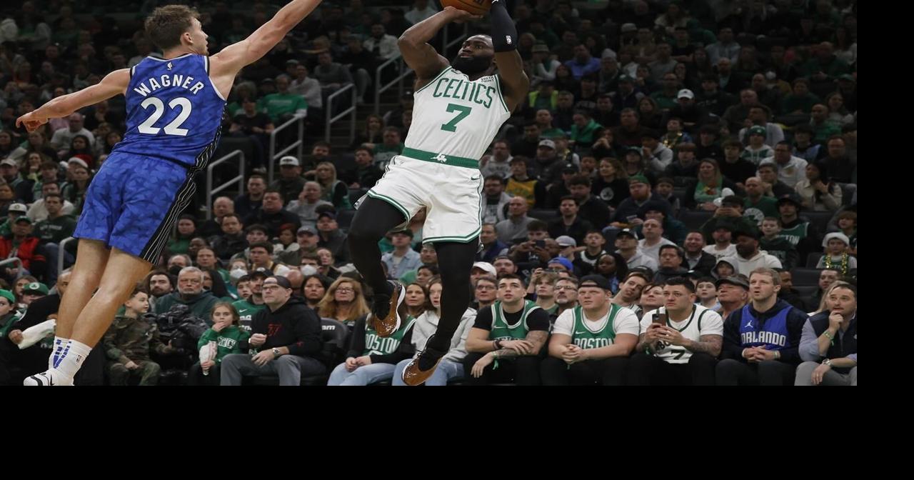 Jaylen Brown's big 4th quarter carries Celtics to 114-97 win over Magic for 14-0 start at home