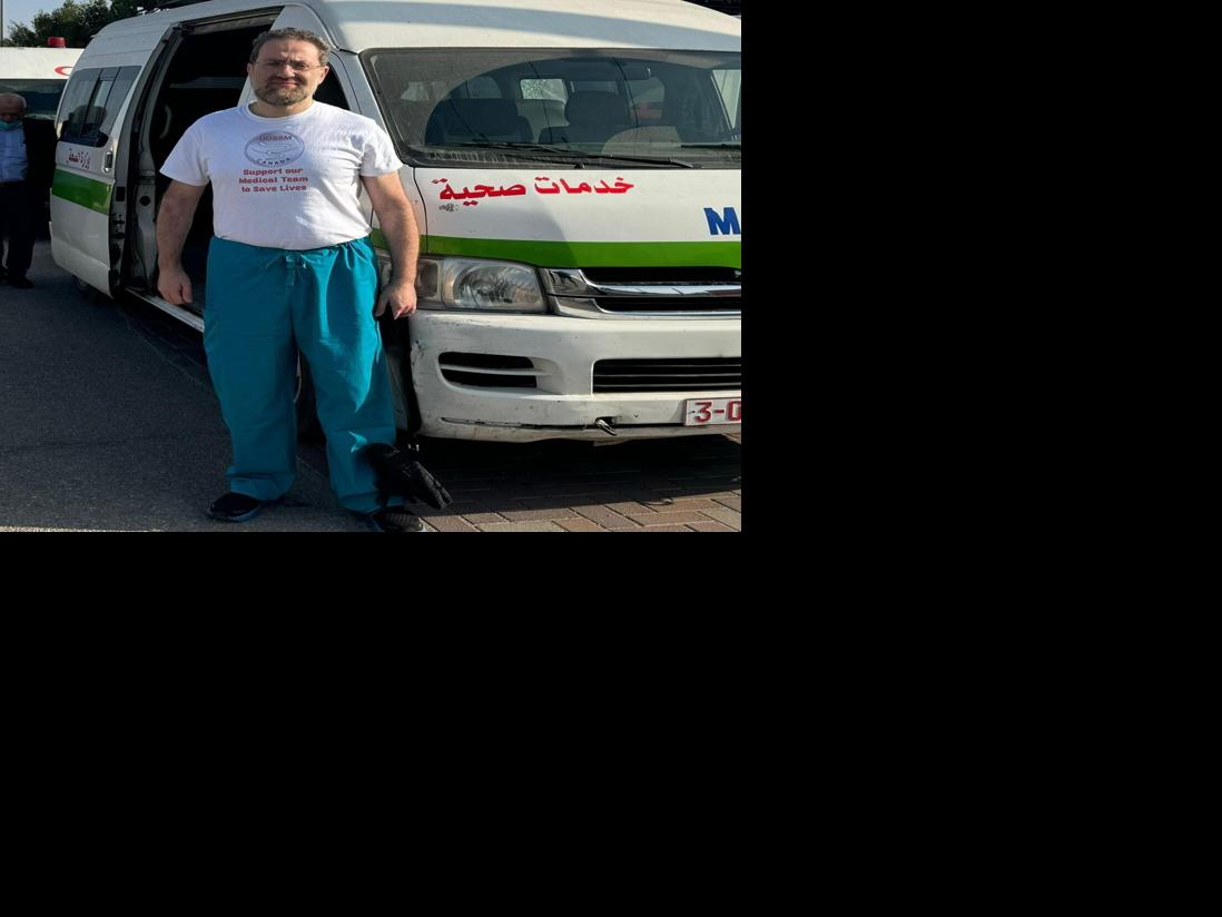 Canadian doctor recounts experience volunteering in Gaza