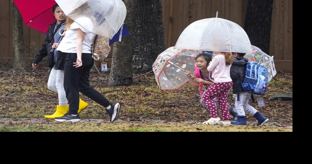Heavy rains soak Texas and close schools as downpours continue ...
