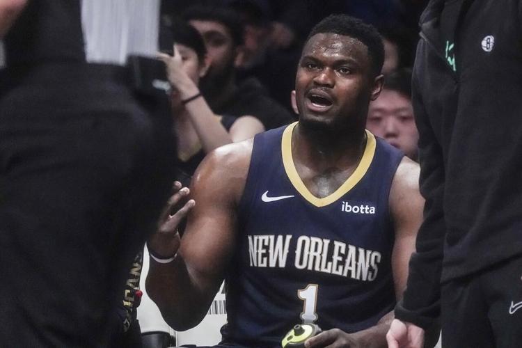 Zion Williamson has high-flying slam, leads Pelicans past Nets 104-91