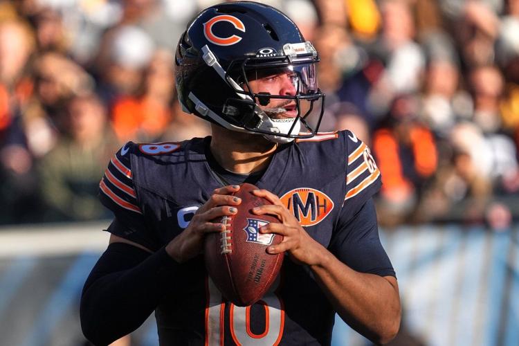 Bears QB Caleb Williams maintaining focus going into matchup against Eagles