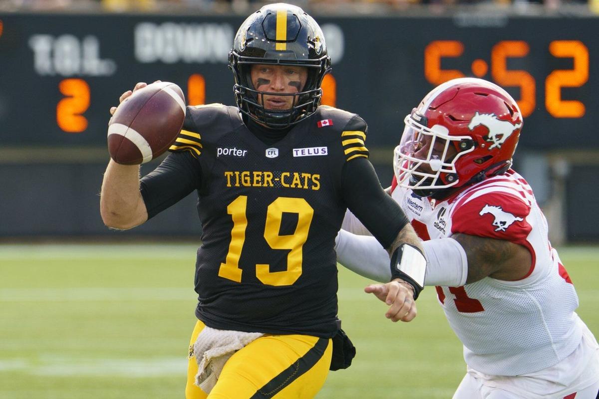 Ticats fail to lock down first pace in CFL East after 37-20 loss to ...