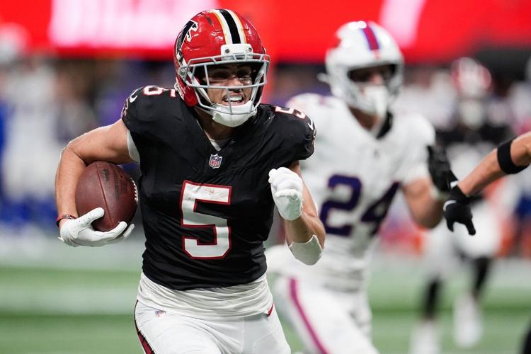 Falcons ride Robinson's 170 rushing yards, including 81-yard TD, to 24 ...