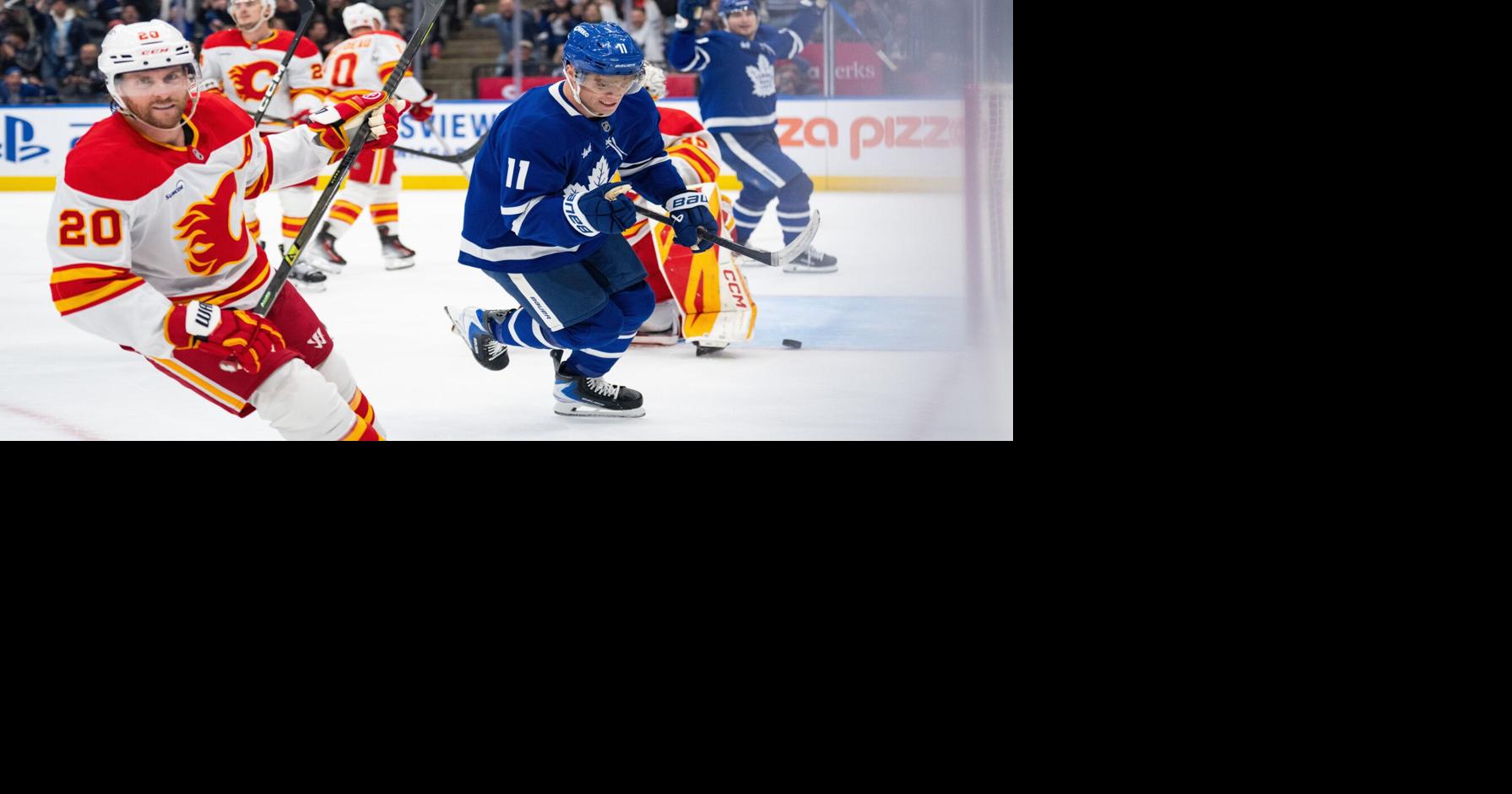 Maple Leafs vs. Flames: Domi, Knies overpower Calgary