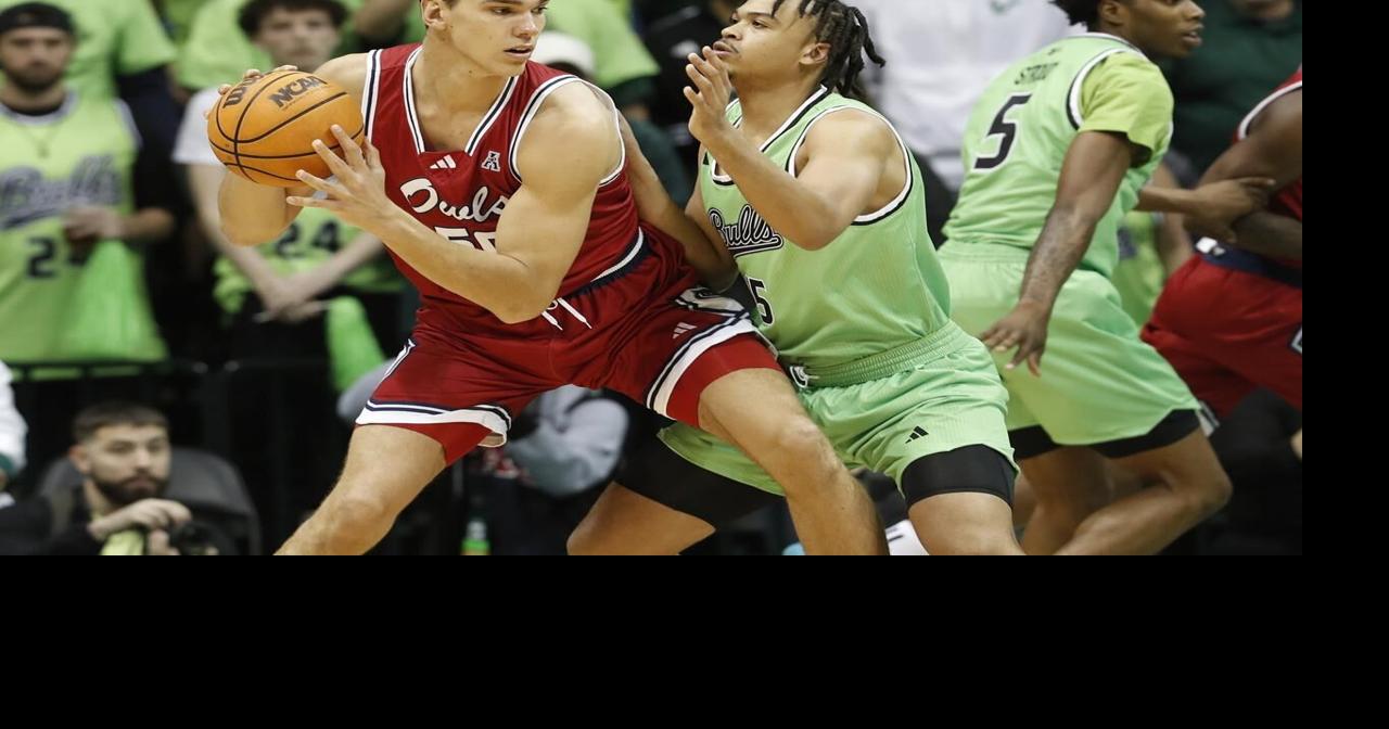 Miguel scores 25 as USF beats No. 24 FAU 90-86 after nearly blowing 25 ...