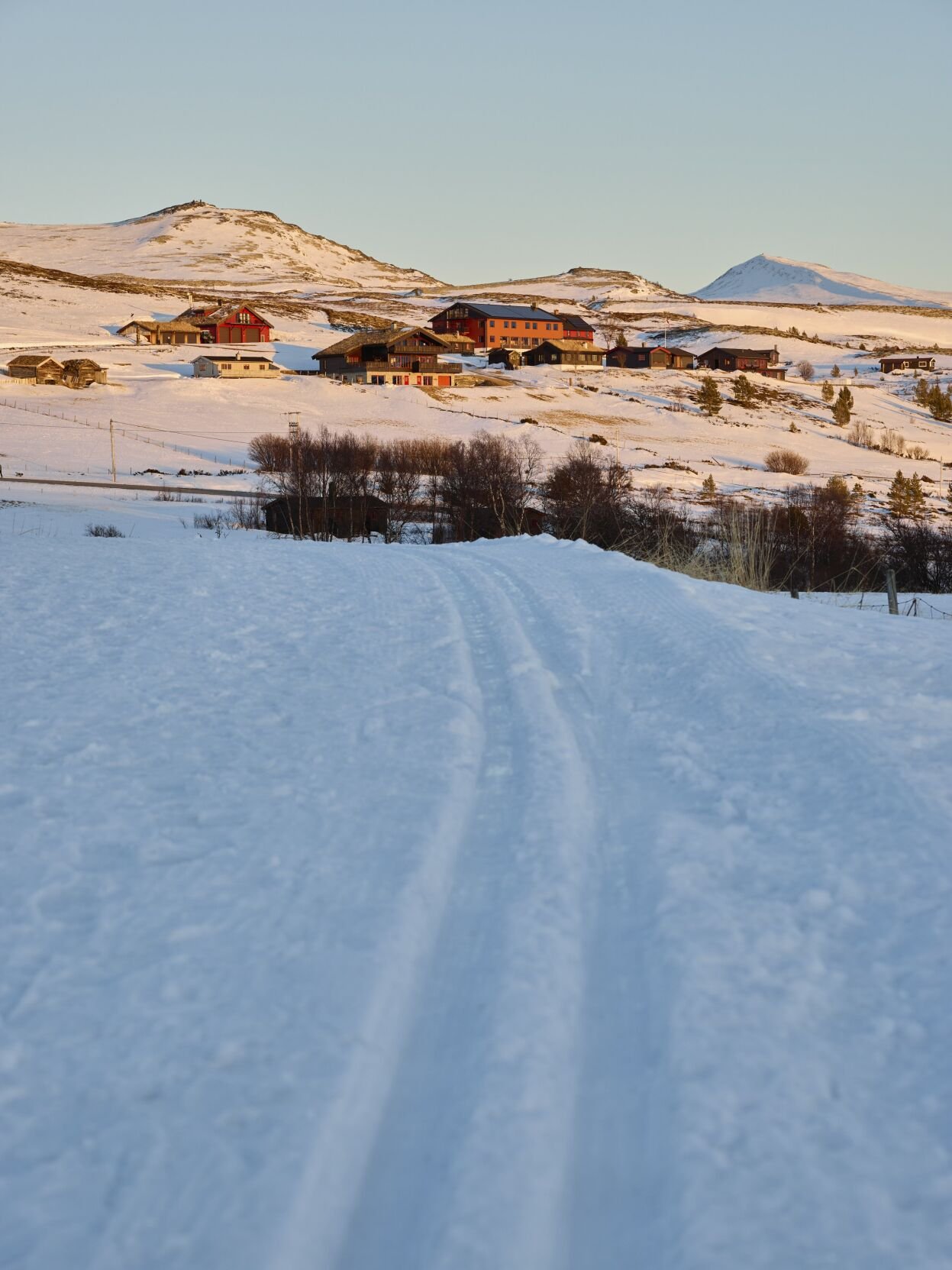In Norway, skiing through a wonderland thinking about trolls