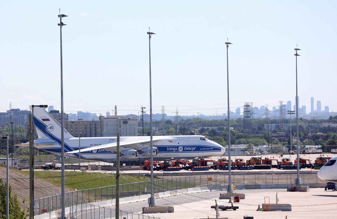 Russian plane at Pearson: Canada applies for forfeiture