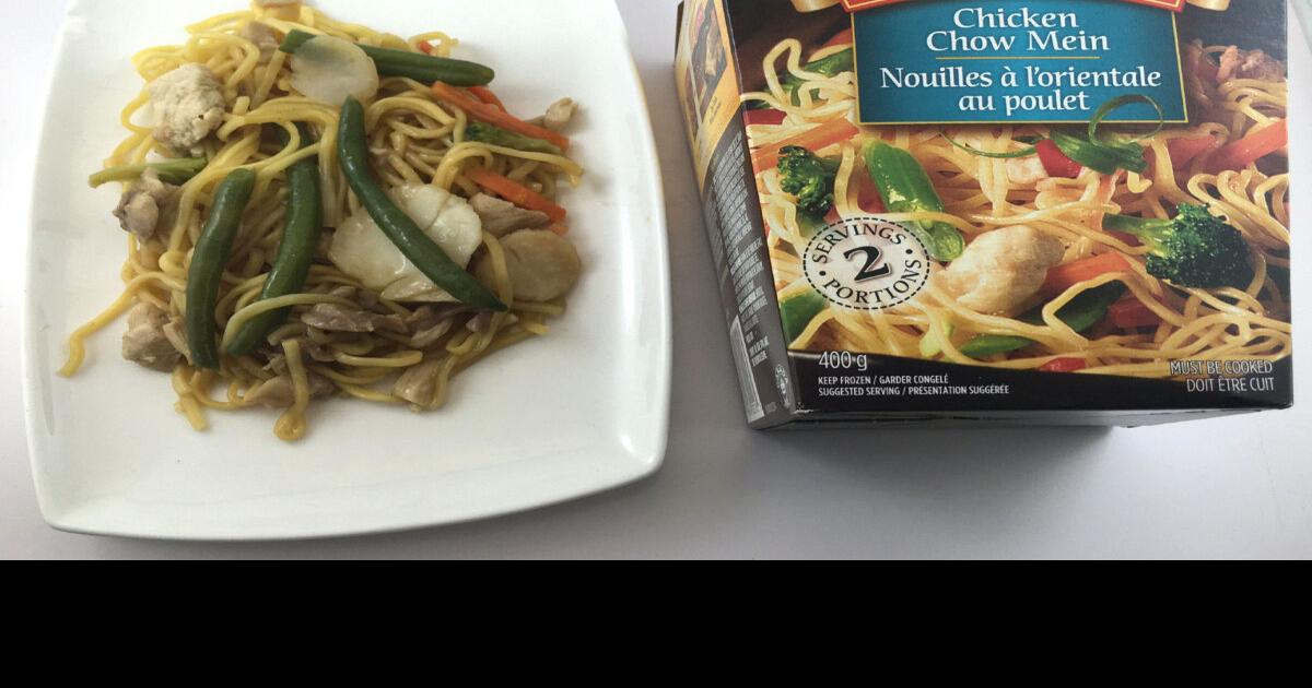 Wong Wing honey garlic pork vs. chicken chow mein. Which dish piles on ...