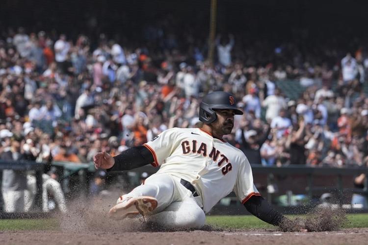 Luis Matos hits a 3-run homer and Matt Chapman has 4 hits in Giants' 14 ...