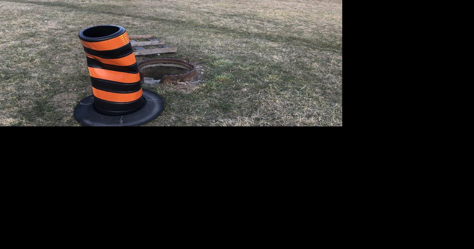 Uncovered utility chamber a danger to curious kids