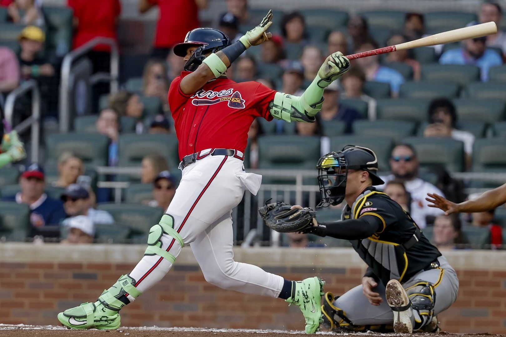 Braves put Ronald Acuña Jr. on 10-day injured list with left hamstring ...