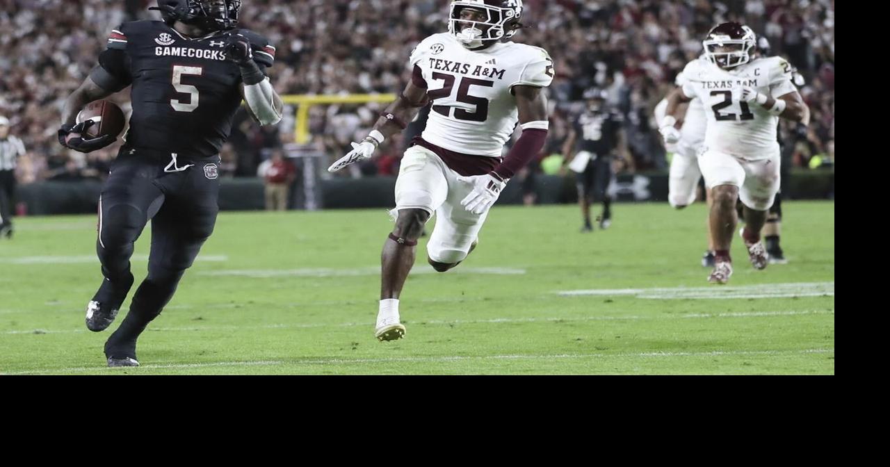 No. 23 South Carolina's charge powered by Raheim 'Rocket' Sanders