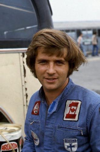 Rod Bremner takes another turn around the track