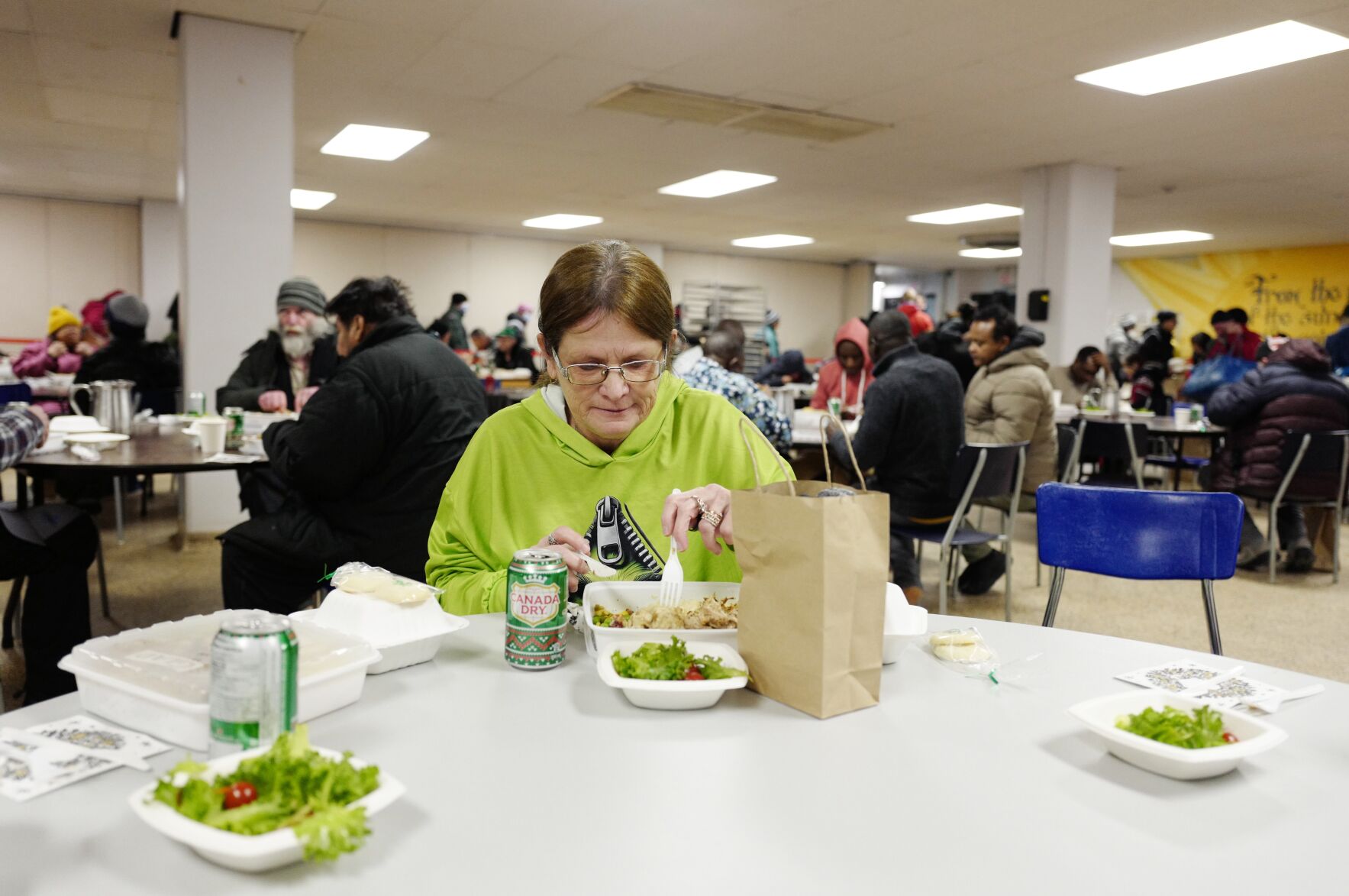 Scott Mission in Toronto serves over 500 Christmas Day meals