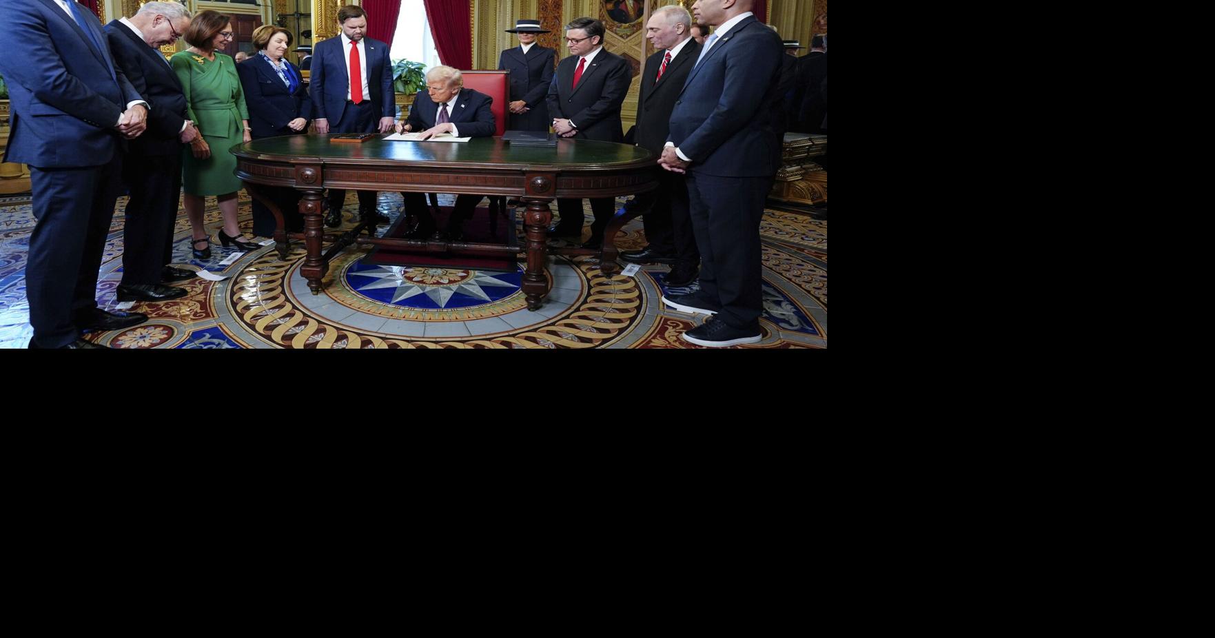 Trump inauguration: 47th president of the U.S. sworn in