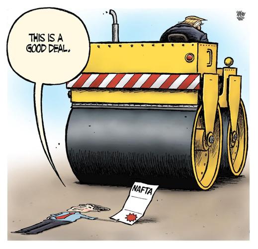 2018: The Year in Cartoons by Theo Moudakis