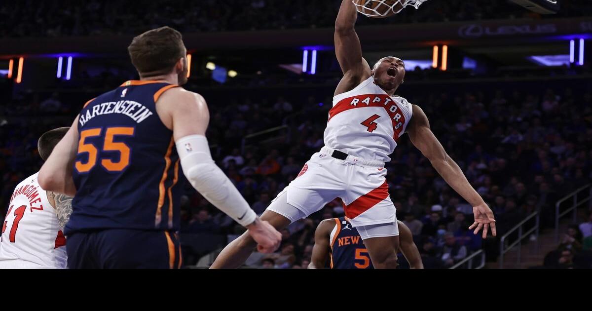 Raptors walk away with OMG win at MSG — in OT