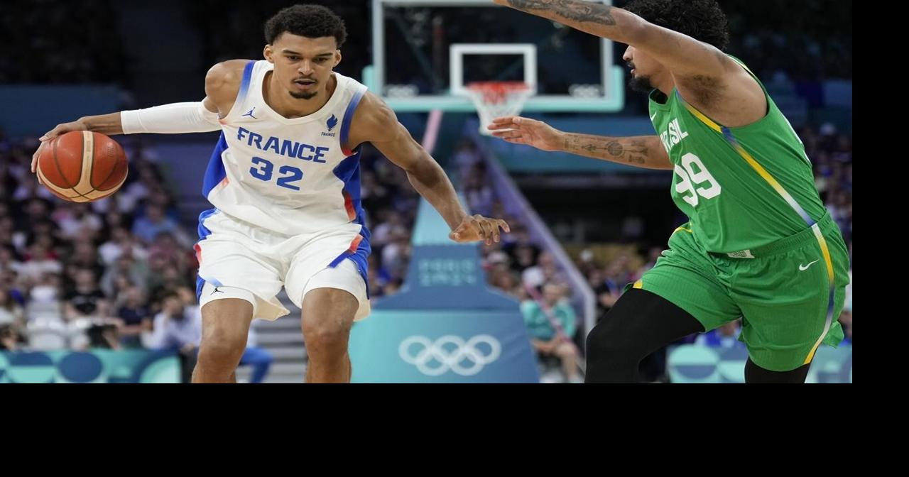 Wemby's Olympic debut: 19 points as France eases past Brazil at Paris Games