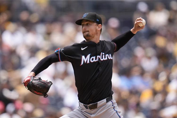 Garrett outlasts Darvish and the Marlins beat the Padres 9-1 behind ...