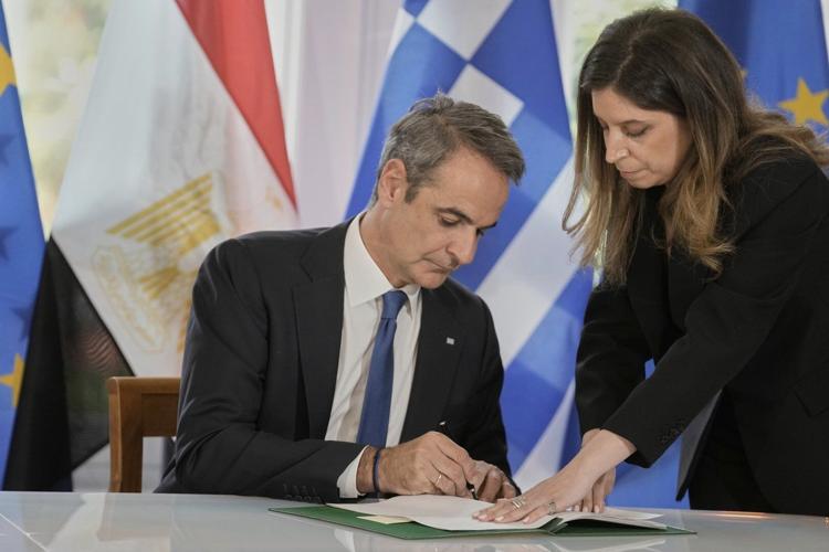 Greece and Egypt reaffirm their commitment to an undersea power cable