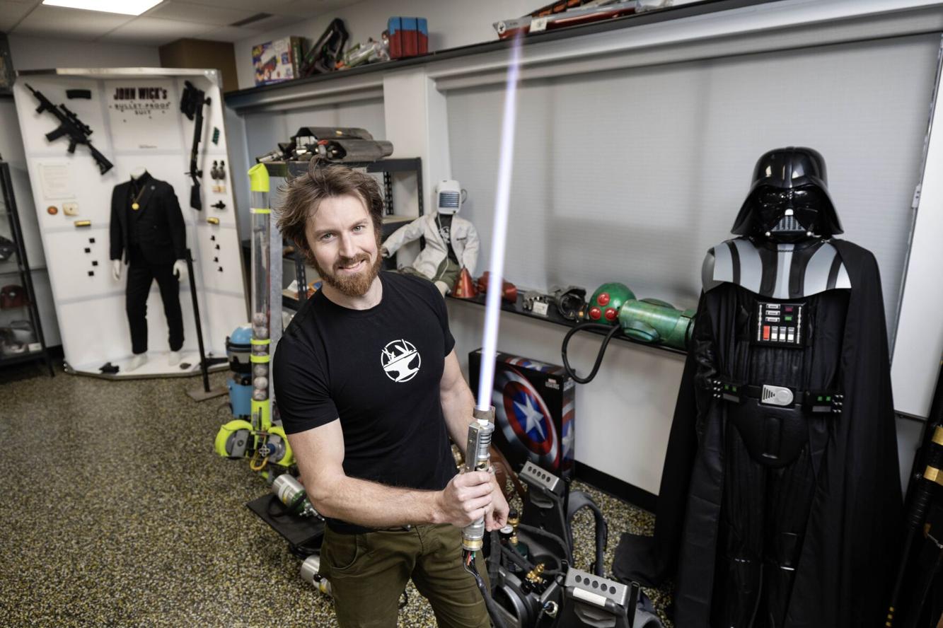 James Hobson, a.k.a the Hacksmith, is Mr. Superhero