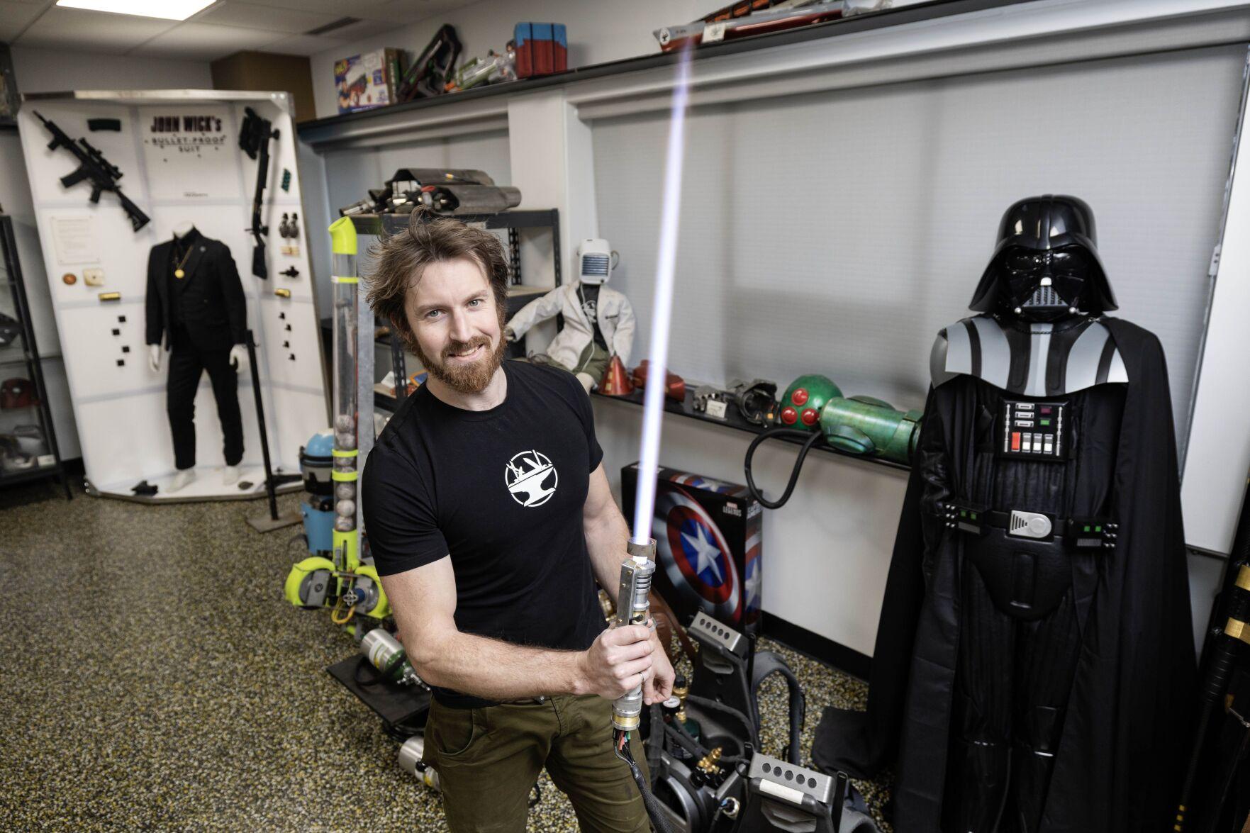 James Hobson, a.k.a the Hacksmith, is Mr. Superhero