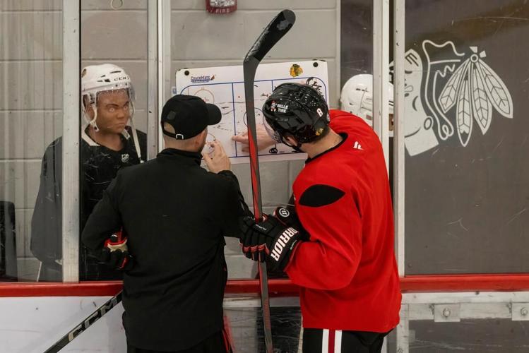 Blackhawks GM Kyle Davidson looks for improvement from team after ...