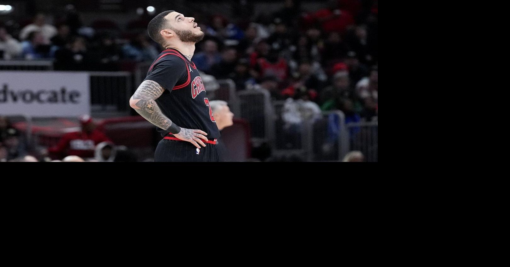 Lonzo Ball isn't on the Bulls' road trip, but not shut down for the season