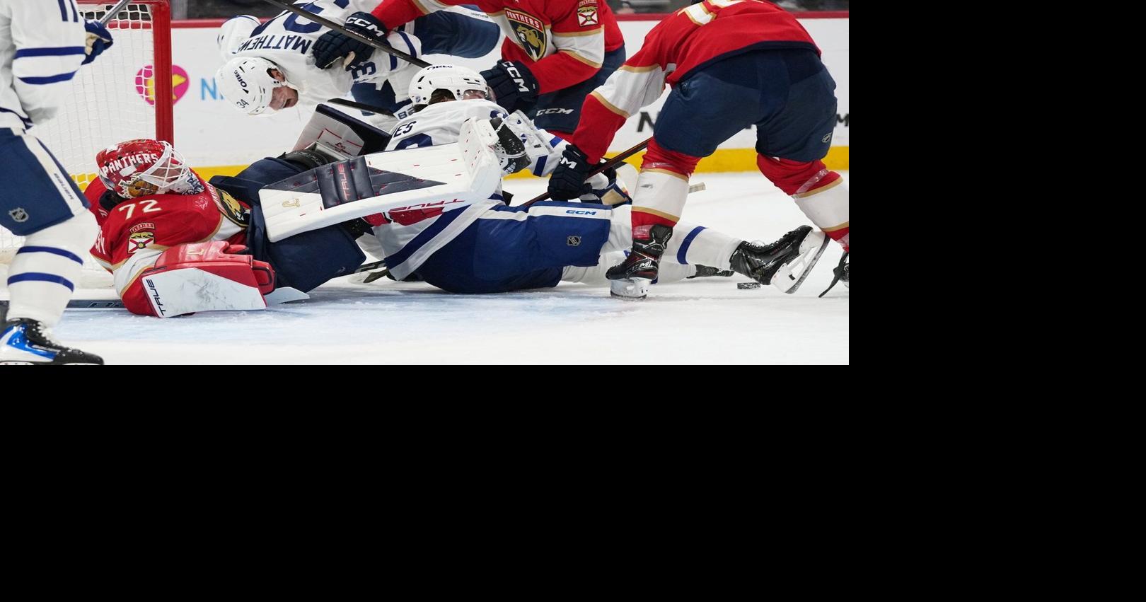 Maple Leafs jump out to quick lead, hold off Panthers for 4-1 win