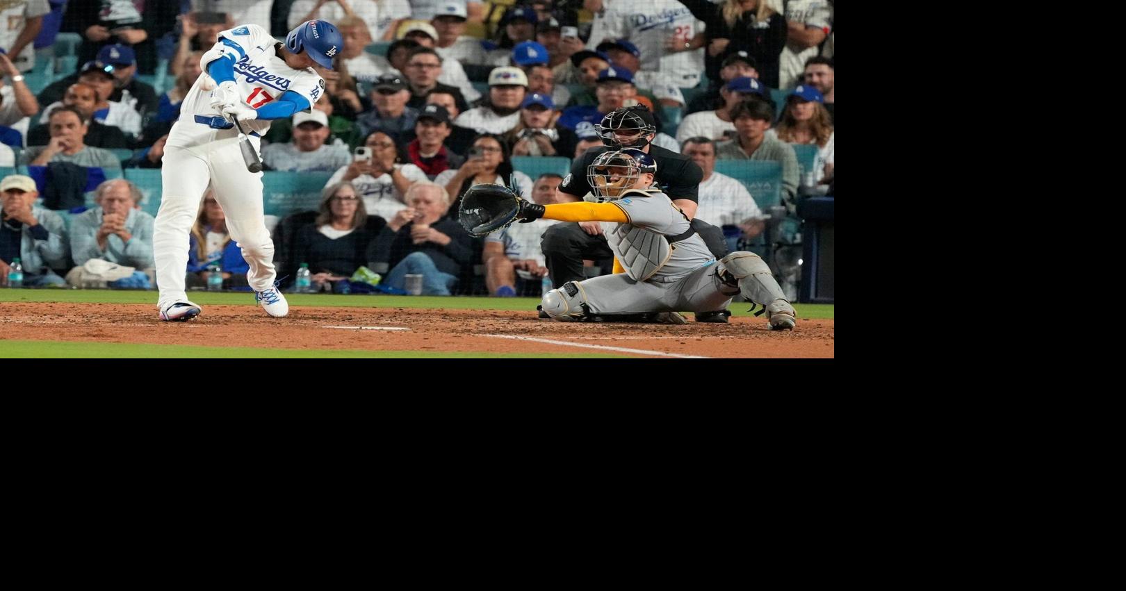 MLB scores: Dodgers sweep Brewers; Suarez's grand slam leads Mariners ...