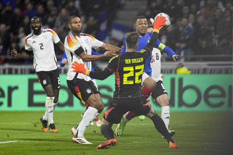 Wirtz scores Germany's fastest ever goal in 2-0 win over France