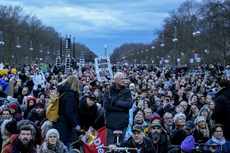 What is the 'firewall' against the far-right Alternative for Germany party?