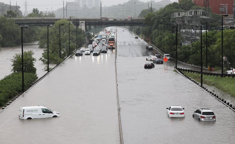 Live updates: Widespread flooding across Toronto; DVP closed