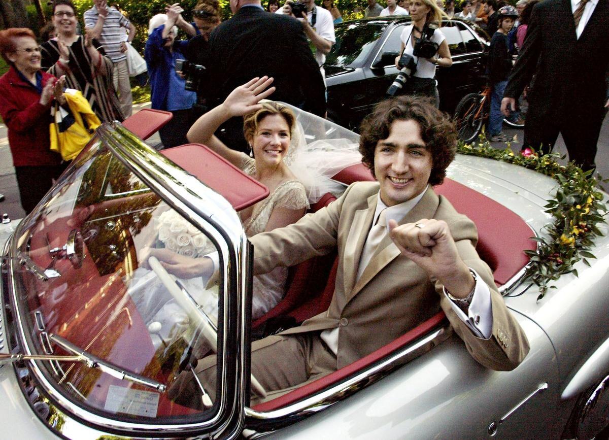 Photos: Justin Trudeau and Sophie Grégoire Trudeau’s wedding