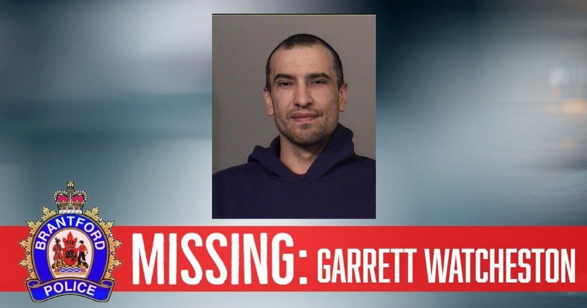 Missing person: Brantford police search for Garrett Watcheston