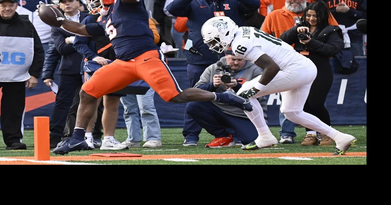 Josh McCray runs for three TDs to lead Illinois to a 38-16 win over ...