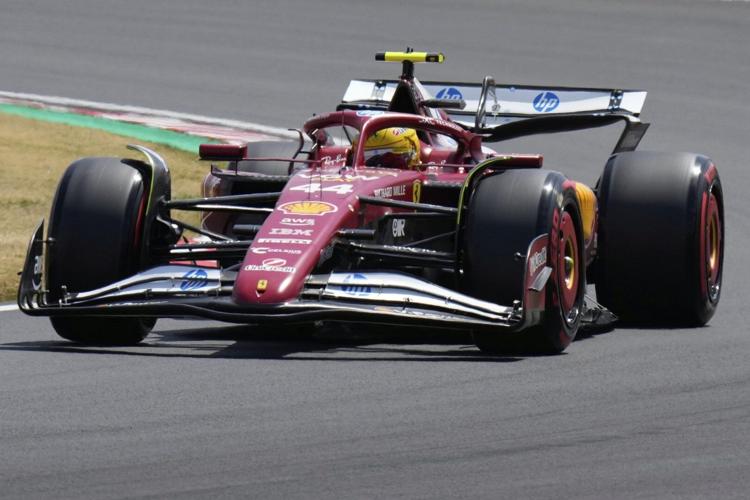 Lewis Hamilton tempers expectations as he settles in with Ferrari