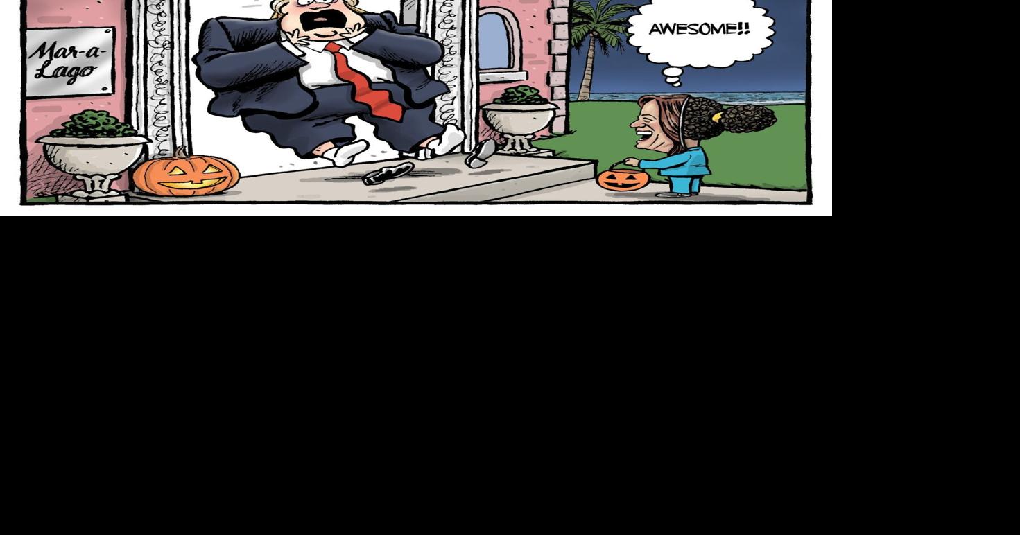 Theo Moudakis: Kamala Harris Halloween costume