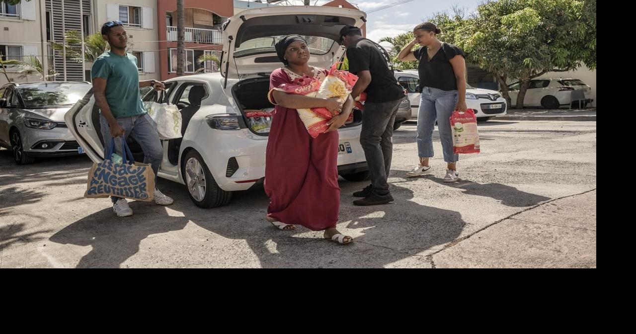 Families scramble to help after cyclone rips through Mayotte