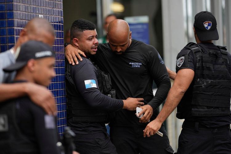 Huge Brazilian raid on Rio gang leaves at least 64 people dead and 81 ...